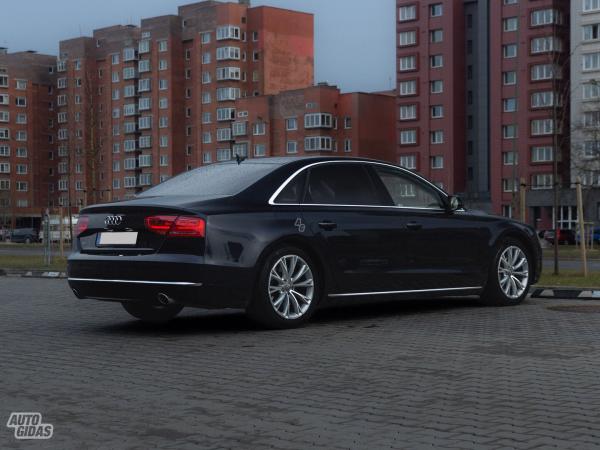 Blue Audi A8 2012 in Klaipeda, with an engine capacity of 4.10 L and mileage of 230 thousand km for 13000 €, photo 3 on AUTOMOTO.COM.LV