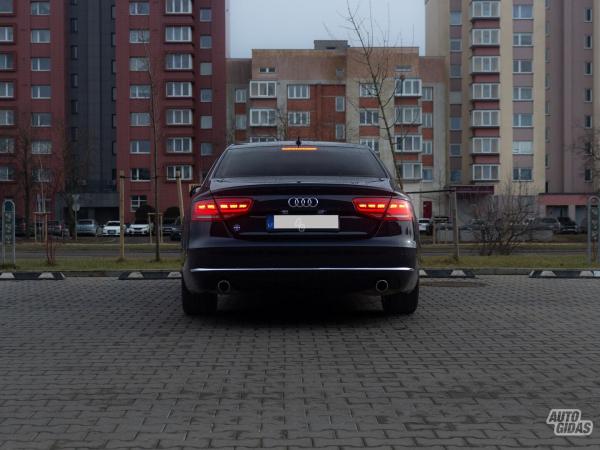 Blue Audi A8 2012 in Klaipeda, with an engine capacity of 4.10 L and mileage of 230 thousand km for 13000 €, photo 6 on AUTOMOTO.COM.LV