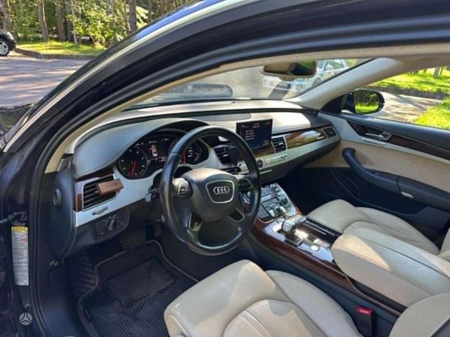 Zils Audi A8 2013 Viļņa, ar dzinēja tilpumu 3.00 L un nobraukumu 307 tūkst. km par 14500 €, foto 11 vietnē AUTOMOTO.COM.LV