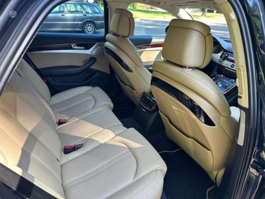 Zils Audi A8 2013 Viļņa, ar dzinēja tilpumu 3.00 L un nobraukumu 307 tūkst. km par 14500 €, foto 12 vietnē AUTOMOTO.COM.LV