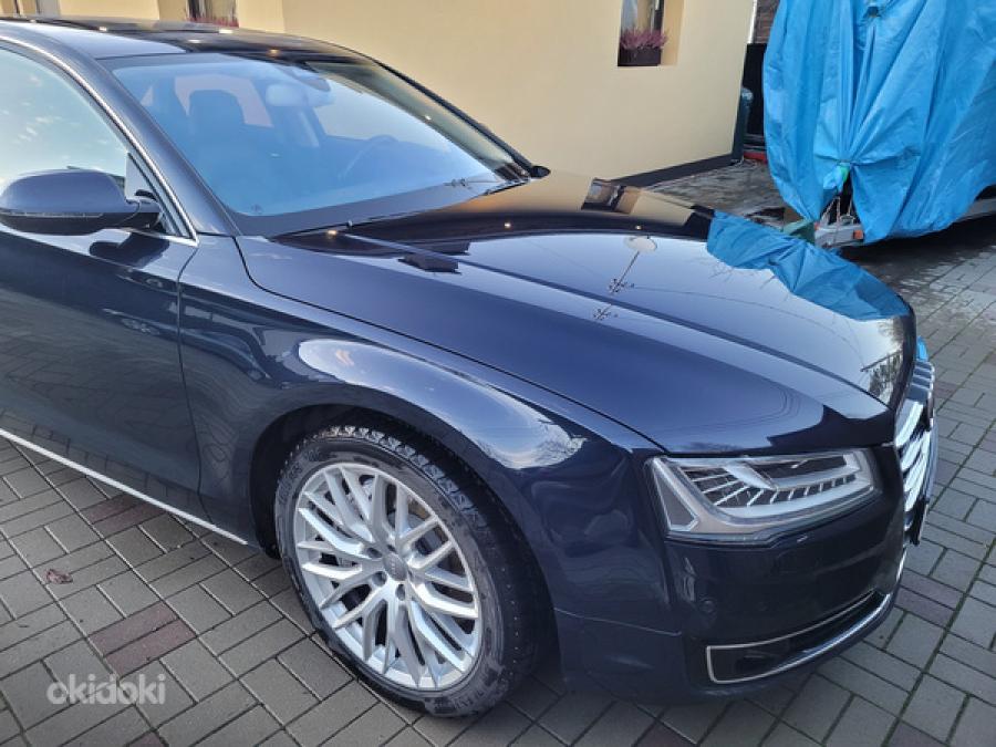 Zils Audi A8 2014 Tallina, ar dzinēja tilpumu 0.32 L un nobraukumu 271 tūkst. km par 18000 €, foto 6 vietnē AUTOMOTO.COM.LV