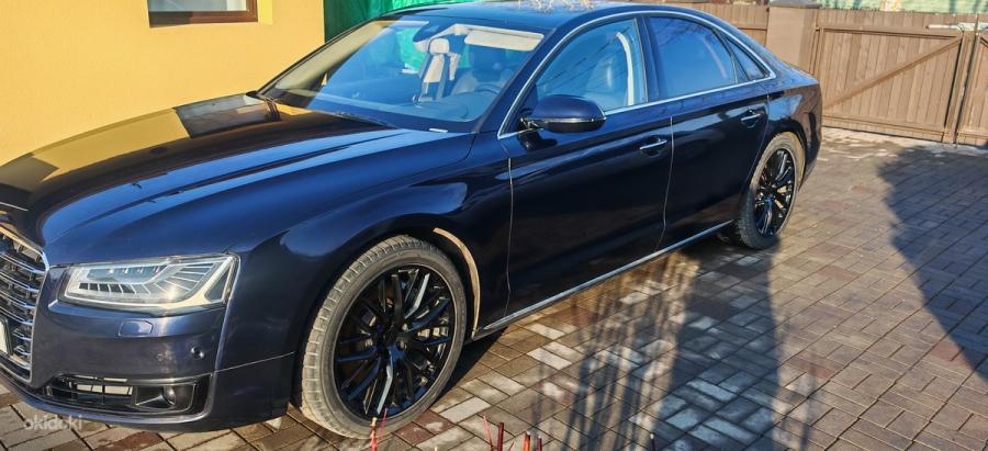 Zils Audi A8 2014 Tallina, ar dzinēja tilpumu 0.32 L un nobraukumu 271 tūkst. km par 18000 €, foto 13 vietnē AUTOMOTO.COM.LV
