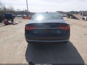 Blue Audi A8 2015 in Vilnius, with an engine capacity of 3.99 L and mileage of 142 thousand km for 10500 €, photo 7 on AUTOMOTO.COM.LV