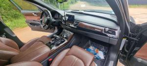 Blue Audi A8 2015 in Vilnius, with an engine capacity of 3.99 L and mileage of 142 thousand km for 10900 €, photo 23 on AUTOMOTO.COM.LV