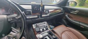 Blue Audi A8 2015 in Vilnius, with an engine capacity of 3.99 L and mileage of 142 thousand km for 10800 €, photo 14 on AUTOMOTO.COM.LV