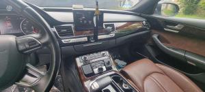 Blue Audi A8 2015 in Vilnius, with an engine capacity of 3.99 L and mileage of 142 thousand km for 10500 €, photo 15 on AUTOMOTO.COM.LV