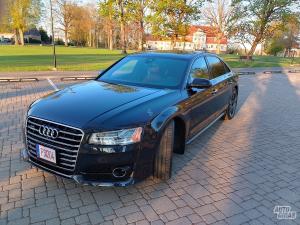 Blue Audi A8 2017 in Kelme, with an engine capacity of 3.00 L and mileage of 176 thousand km for 24000 €, photo 15 on AUTOMOTO.COM.LV