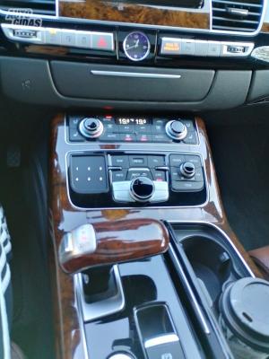 Blue Audi A8 2017 in Kelme, with an engine capacity of 3.00 L and mileage of 176 thousand km for 24000 €, photo 16 on AUTOMOTO.COM.LV