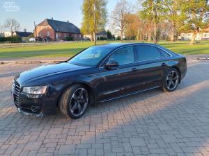 Blue Audi A8 2017 in Kelme, with an engine capacity of 3.00 L and mileage of 176 thousand km for 24000 €, photo 17 on AUTOMOTO.COM.LV