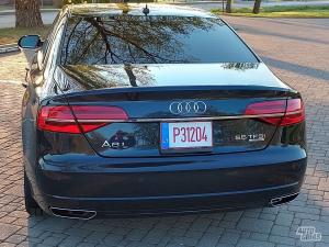 Blue Audi A8 2017 in Kelme, with an engine capacity of 3.00 L and mileage of 176 thousand km for 24000 €, photo 20 on AUTOMOTO.COM.LV