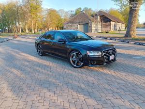 Blue Audi A8 2017 in Kelme, with an engine capacity of 3.00 L and mileage of 176 thousand km for 24000 €, photo 22 on AUTOMOTO.COM.LV