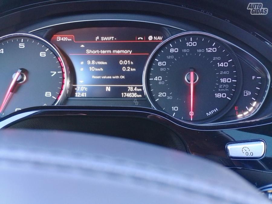 Blue Audi A8 2017 in Kelme, with an engine capacity of 3.00 L and mileage of 176 thousand km for 24000 €, photo 28 on AUTOMOTO.COM.LV