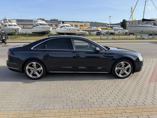 Zils Audi A8 2017 Klaipėda, ar dzinēja tilpumu 3.99 L un nobraukumu 121 tūkst. km par 24900 €, foto 5 vietnē AUTOMOTO.COM.LV