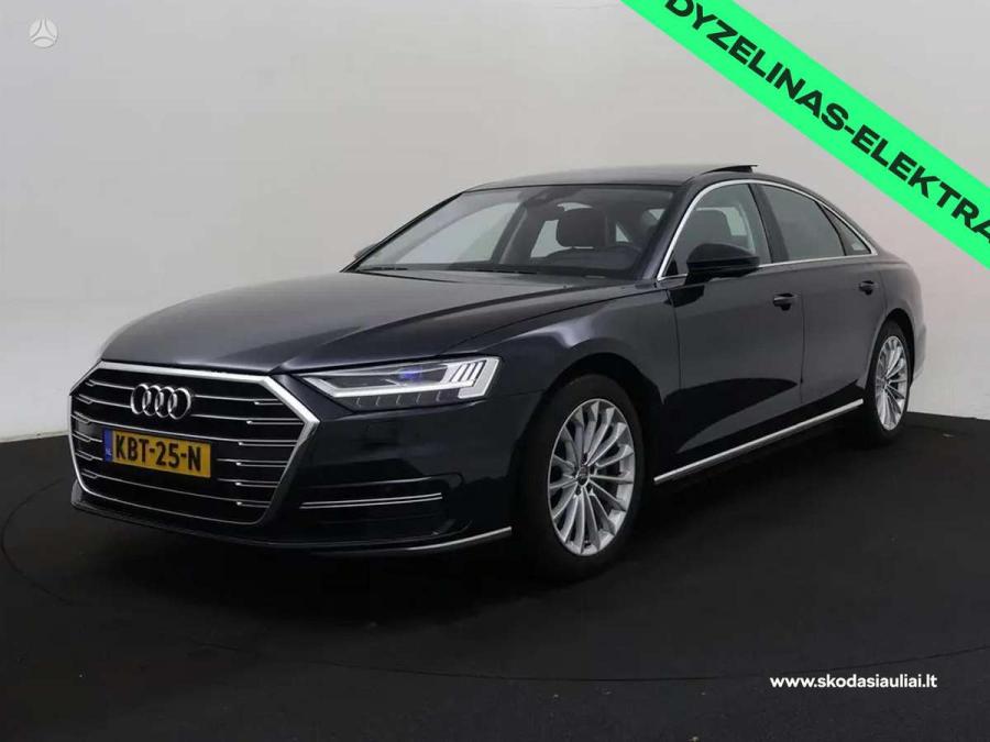 Zils Audi A8 2018 Šauļi, ar dzinēja tilpumu 2.97 L un nobraukumu 87 tūkst. km par 36500 €, foto 1 vietnē AUTOMOTO.COM.LV
