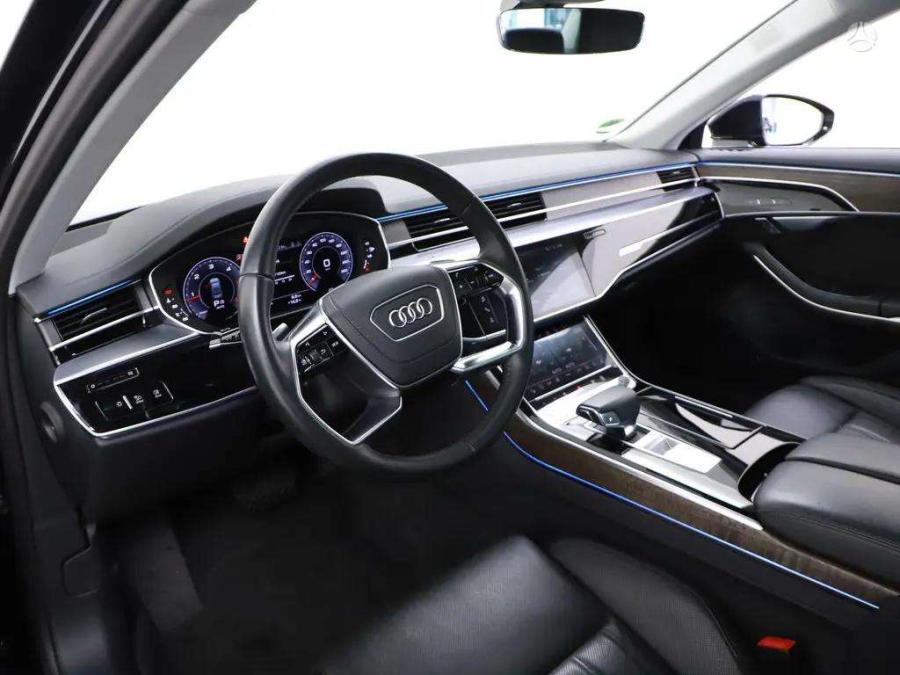 Zils Audi A8 2018 Šauļi, ar dzinēja tilpumu 2.97 L un nobraukumu 87 tūkst. km par 36500 €, foto 11 vietnē AUTOMOTO.COM.LV