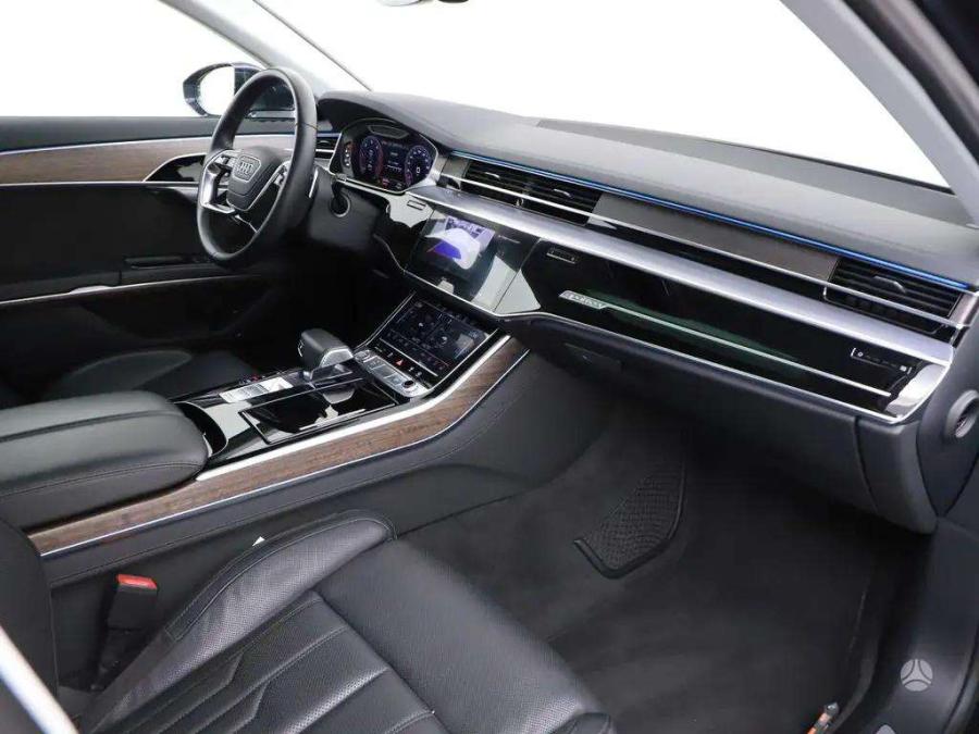 Zils Audi A8 2018 Šauļi, ar dzinēja tilpumu 2.97 L un nobraukumu 87 tūkst. km par 36500 €, foto 13 vietnē AUTOMOTO.COM.LV