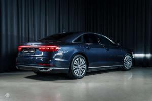 Zils Audi A8 2018 Viļņa, ar dzinēja tilpumu 2.97 L un nobraukumu 174 tūkst. km par 33999 €, foto 5 vietnē AUTOMOTO.COM.LV
