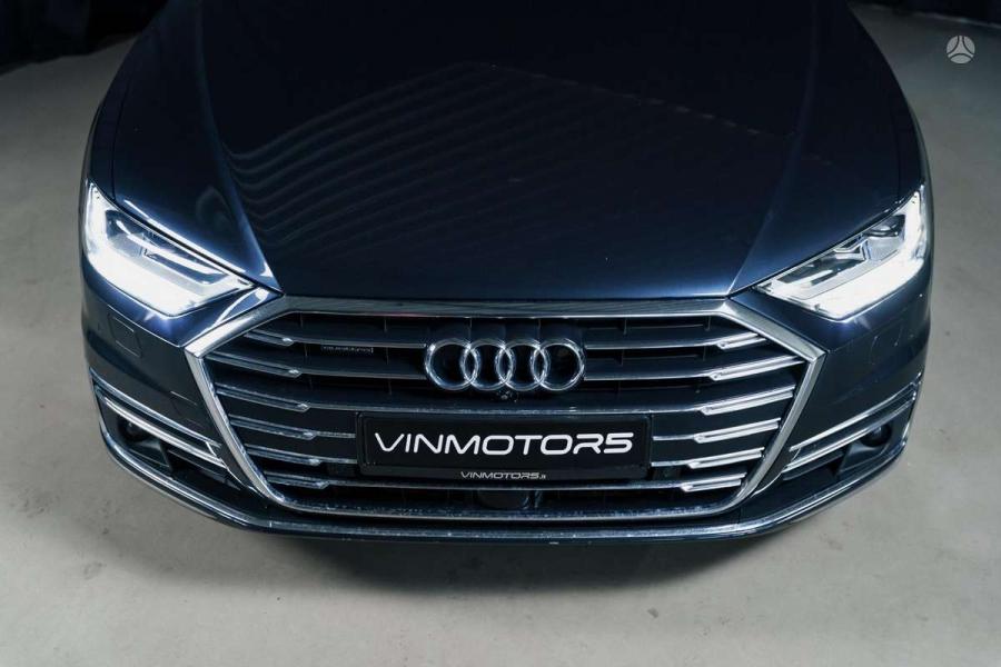 Zils Audi A8 2018 Viļņa, ar dzinēja tilpumu 2.97 L un nobraukumu 174 tūkst. km par 33999 €, foto 18 vietnē AUTOMOTO.COM.LV