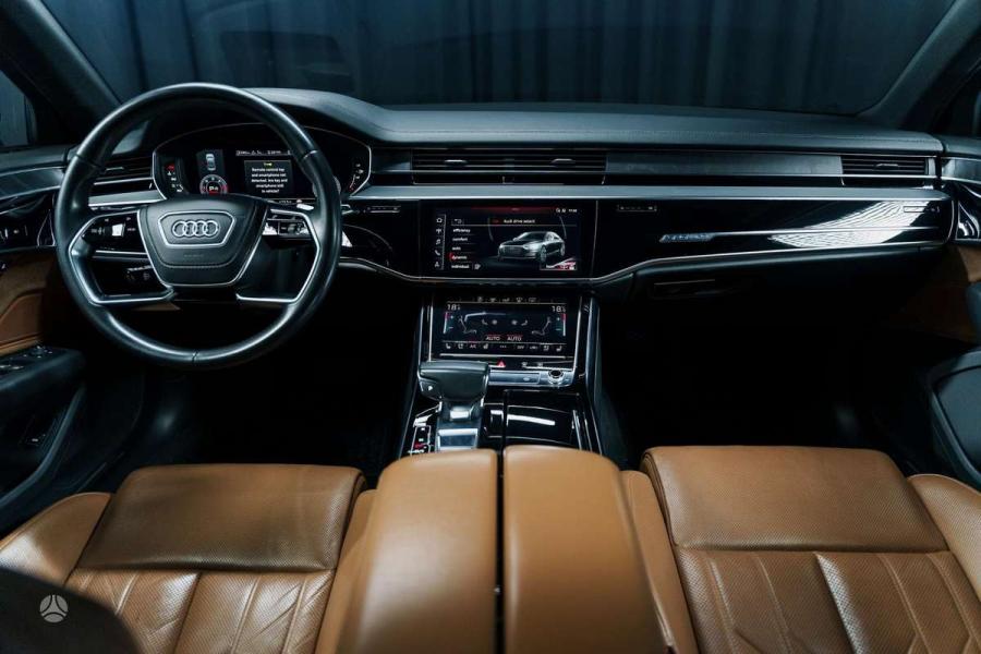Zils Audi A8 2018 Viļņa, ar dzinēja tilpumu 2.97 L un nobraukumu 174 tūkst. km par 33999 €, foto 27 vietnē AUTOMOTO.COM.LV