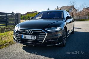 Blue Audi A8 2019 in Tallinn, with an engine capacity of 3.00 L and mileage of 319 thousand km for 29900 €, photo 4 on AUTOMOTO.COM.LV
