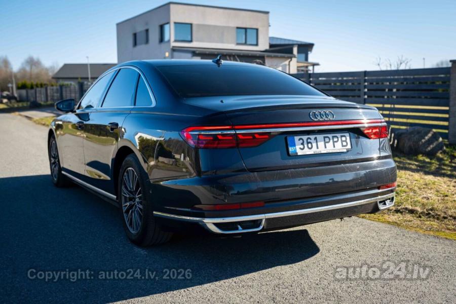 Синий Ауди А8 2019 в Таллин, объемом двигателя 3.00 л и пробегом 319 тыс. км за 29900 €, фото 8 на AUTOMOTO.COM.LV
