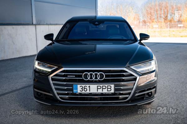 Blue Audi A8 2019 in Tallinn, with an engine capacity of 3.00 L and mileage of 0 thousand km for 29900 €, photo 4 on AUTOMOTO.COM.LV