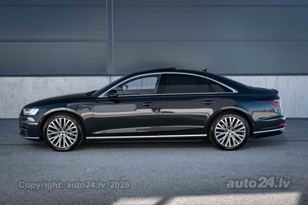 Blue Audi A8 2019 in Tallinn, with an engine capacity of 3.00 L and mileage of 0 thousand km for 29900 €, photo 5 on AUTOMOTO.COM.LV