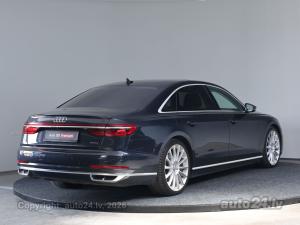 Zils Audi A8 2019 Tallina, ar dzinēja tilpumu 3.00 L un nobraukumu 100 tūkst. km par 44900 €, foto 4 vietnē AUTOMOTO.COM.LV