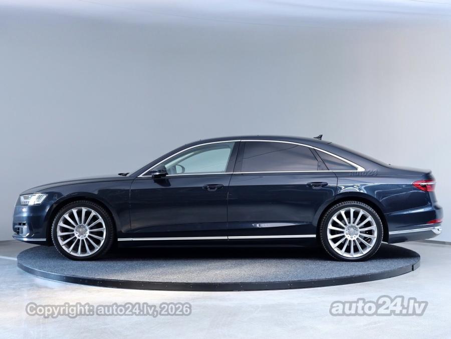 Zils Audi A8 2019 Tallina, ar dzinēja tilpumu 3.00 L un nobraukumu 100 tūkst. km par 44900 €, foto 6 vietnē AUTOMOTO.COM.LV
