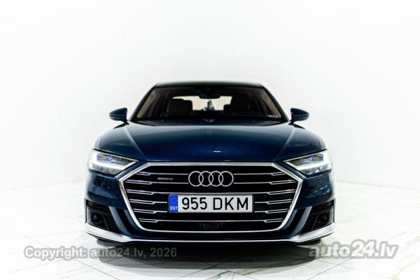 Blue Audi A8 2019 in Tallinn, with an engine capacity of 3.00 L and mileage of 0 thousand km for 42750 €, photo 2 on AUTOMOTO.COM.LV