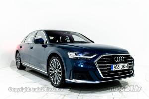 Blue Audi A8 2019 in Tallinn, with an engine capacity of 3.00 L and mileage of 0 thousand km for 42750 €, photo 4 on AUTOMOTO.COM.LV