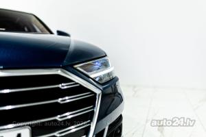 Blue Audi A8 2019 in Tallinn, with an engine capacity of 3.00 L and mileage of 0 thousand km for 42750 €, photo 6 on AUTOMOTO.COM.LV