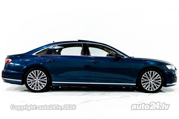 Blue Audi A8 2019 in Tallinn, with an engine capacity of 3.00 L and mileage of 0 thousand km for 42750 €, photo 9 on AUTOMOTO.COM.LV