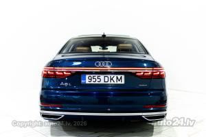 Blue Audi A8 2019 in Tallinn, with an engine capacity of 3.00 L and mileage of 0 thousand km for 42750 €, photo 12 on AUTOMOTO.COM.LV
