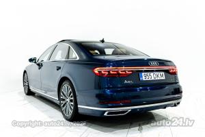 Blue Audi A8 2019 in Tallinn, with an engine capacity of 3.00 L and mileage of 0 thousand km for 42750 €, photo 13 on AUTOMOTO.COM.LV