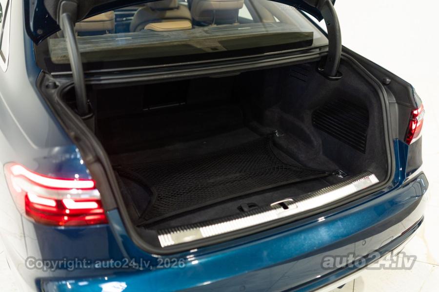 Blue Audi A8 2019 in Tallinn, with an engine capacity of 3.00 L and mileage of 0 thousand km for 42750 €, photo 17 on AUTOMOTO.COM.LV