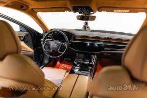Blue Audi A8 2019 in Tallinn, with an engine capacity of 3.00 L and mileage of 0 thousand km for 42750 €, photo 23 on AUTOMOTO.COM.LV