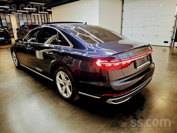 Zils Audi A8 2022 Tallina, ar dzinēja tilpumu 3.00 L un nobraukumu 74 tūkst. km par 51500 €, foto 5 vietnē AUTOMOTO.COM.LV