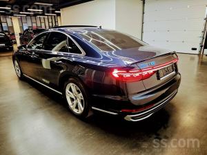 Zils Audi A8 2022 Tallina, ar dzinēja tilpumu 3.00 L un nobraukumu 74 tūkst. km par 51500 €, foto 6 vietnē AUTOMOTO.COM.LV