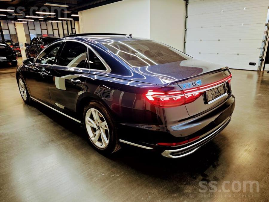 Zils Audi A8 2022 Tallina, ar dzinēja tilpumu 3.00 L un nobraukumu 74 tūkst. km par 51500 €, foto 6 vietnē AUTOMOTO.COM.LV