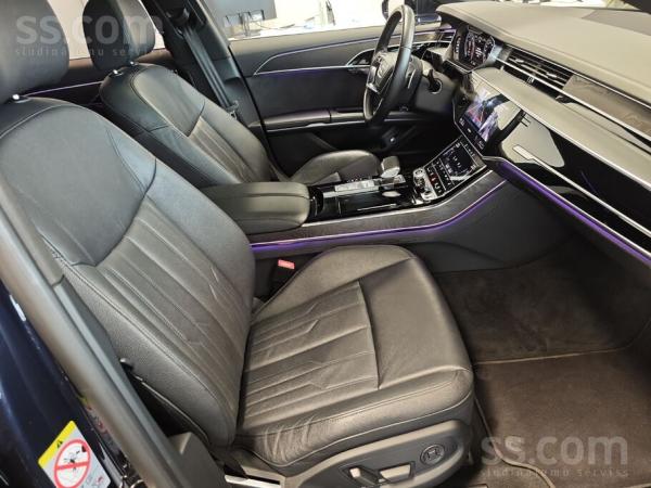 Zils Audi A8 2022 Tallina, ar dzinēja tilpumu 3.00 L un nobraukumu 74 tūkst. km par 51500 €, foto 6 vietnē AUTOMOTO.COM.LV