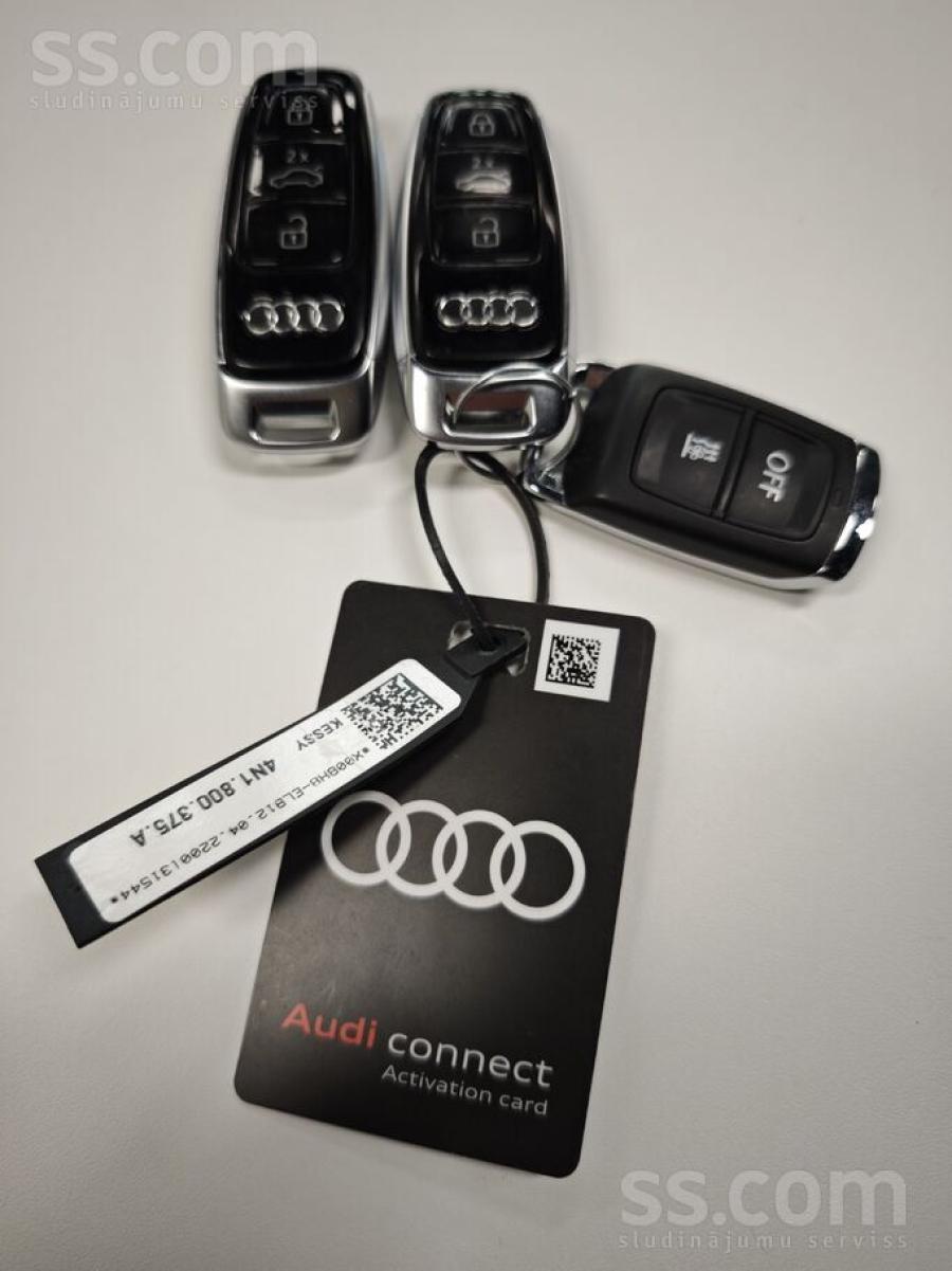 Zils Audi A8 2022 Tallina, ar dzinēja tilpumu 3.00 L un nobraukumu 74 tūkst. km par 51500 €, foto 24 vietnē AUTOMOTO.COM.LV