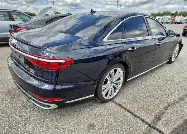 Blue Audi A8 2026 in Klaipeda, with an engine capacity of 3.00 L and mileage of 13 thousand km for 26000 €, photo 3 on AUTOMOTO.COM.LV