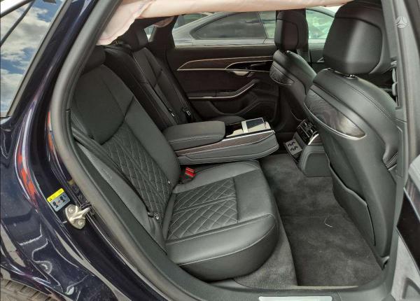 Blue Audi A8 2026 in Klaipeda, with an engine capacity of 3.00 L and mileage of 13 thousand km for 26000 €, photo 7 on AUTOMOTO.COM.LV