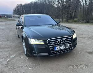 Brūns Audi A8 2012 Tallina, ar dzinēja tilpumu 4.20 L un nobraukumu 320 tūkst. km par 13500 €, foto  vietnē AUTOMOTO.COM.LV