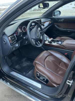Brown Audi A8 2012 in Tallinn, with an engine capacity of 4.20 L and mileage of 320 thousand km for 13500 €, photo 8 on AUTOMOTO.COM.LV