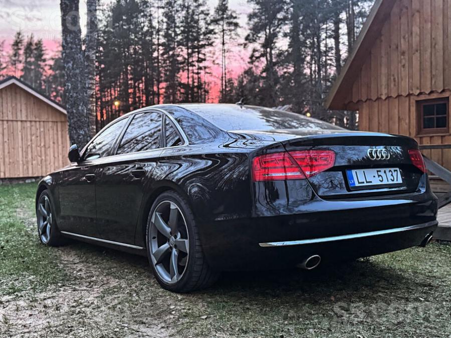 Brūns Audi A8 2012 Rīga, ar dzinēja tilpumu 4.20 L un nobraukumu 309 tūkst. km par 19000 €, foto 5 vietnē AUTOMOTO.COM.LV