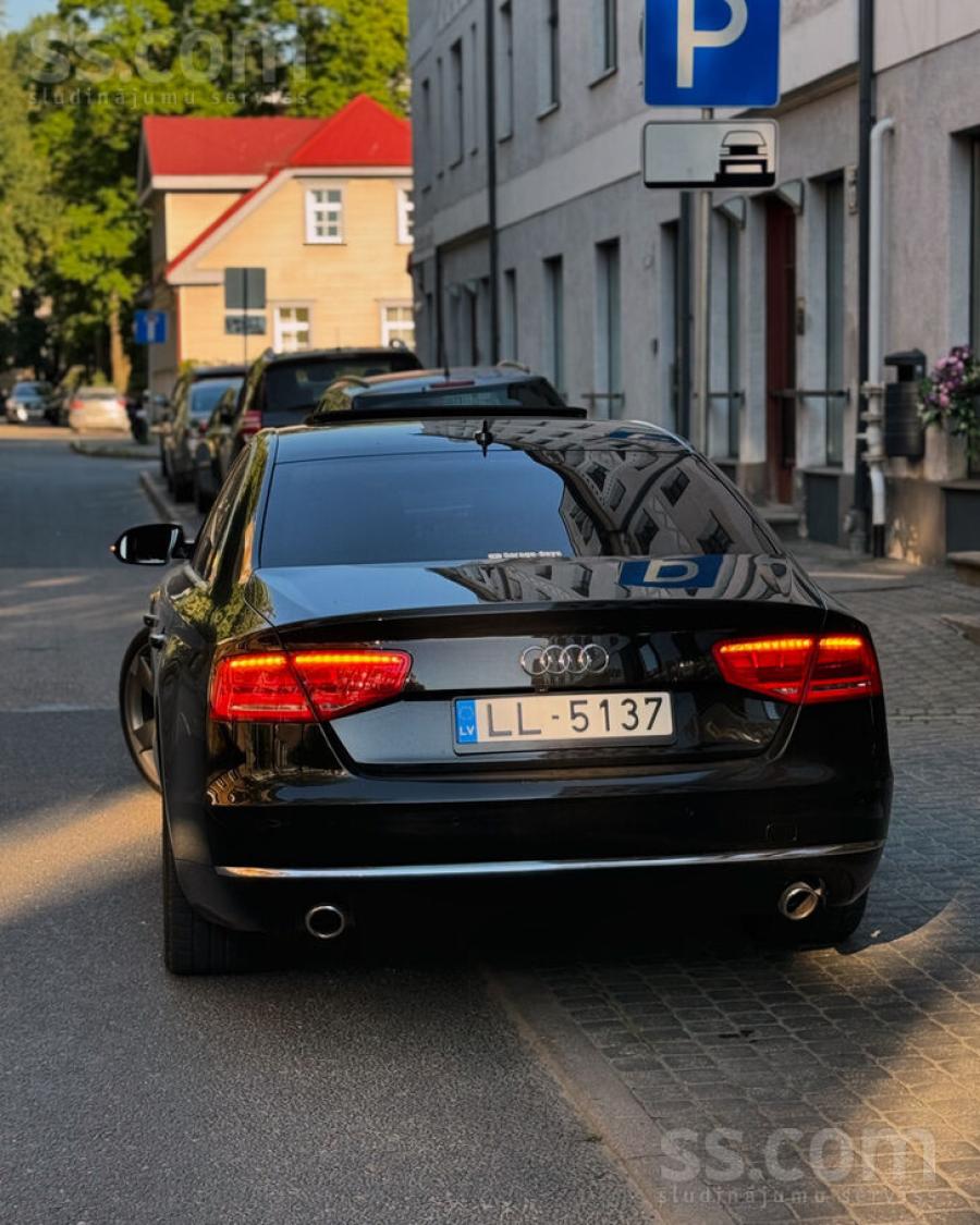 Brūns Audi A8 2012 Rīga, ar dzinēja tilpumu 4.20 L un nobraukumu 309 tūkst. km par 19000 €, foto 8 vietnē AUTOMOTO.COM.LV
