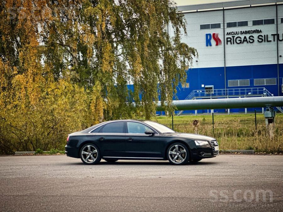 Brūns Audi A8 2012 Rīga, ar dzinēja tilpumu 4.20 L un nobraukumu 309 tūkst. km par 19000 €, foto 9 vietnē AUTOMOTO.COM.LV