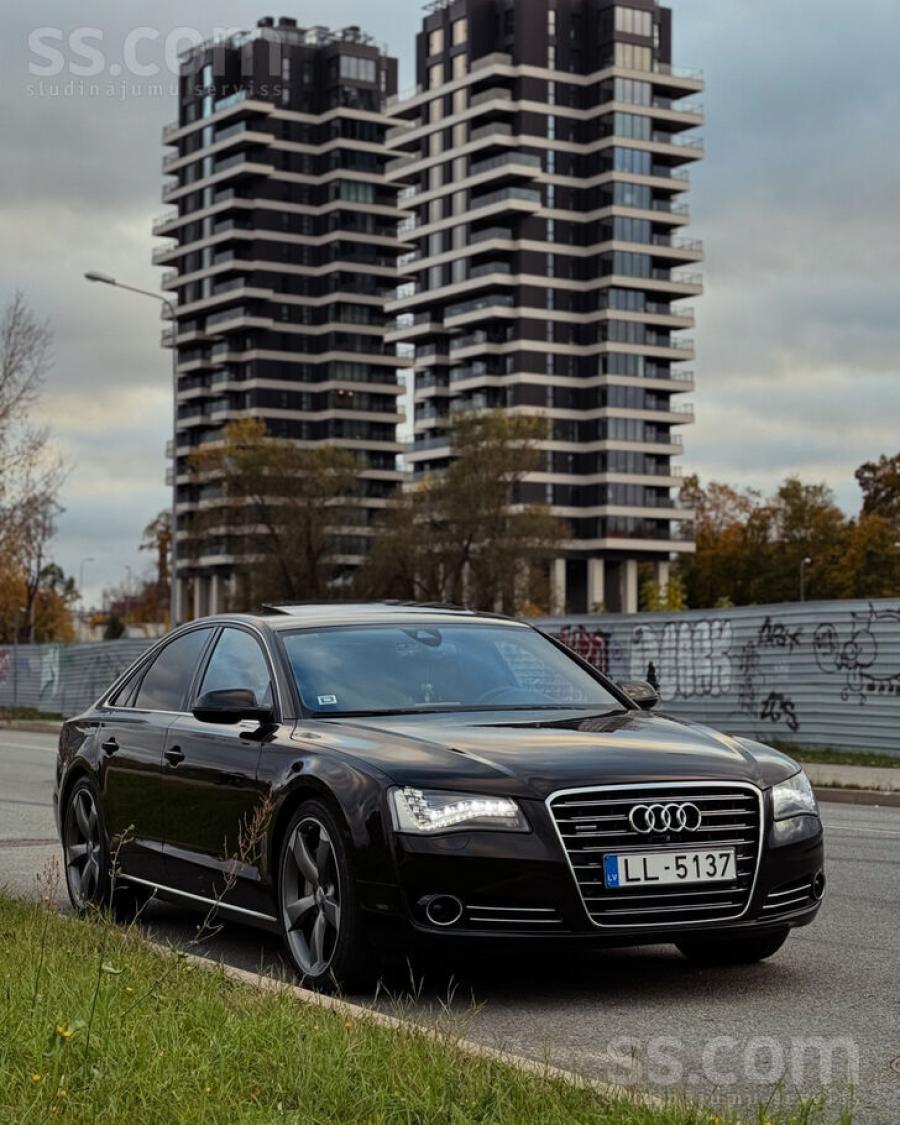 Brūns Audi A8 2012 Rīga, ar dzinēja tilpumu 4.20 L un nobraukumu 309 tūkst. km par 19000 €, foto 14 vietnē AUTOMOTO.COM.LV